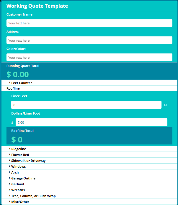 Sample Job Intake Form – Lets Get Lit Supply